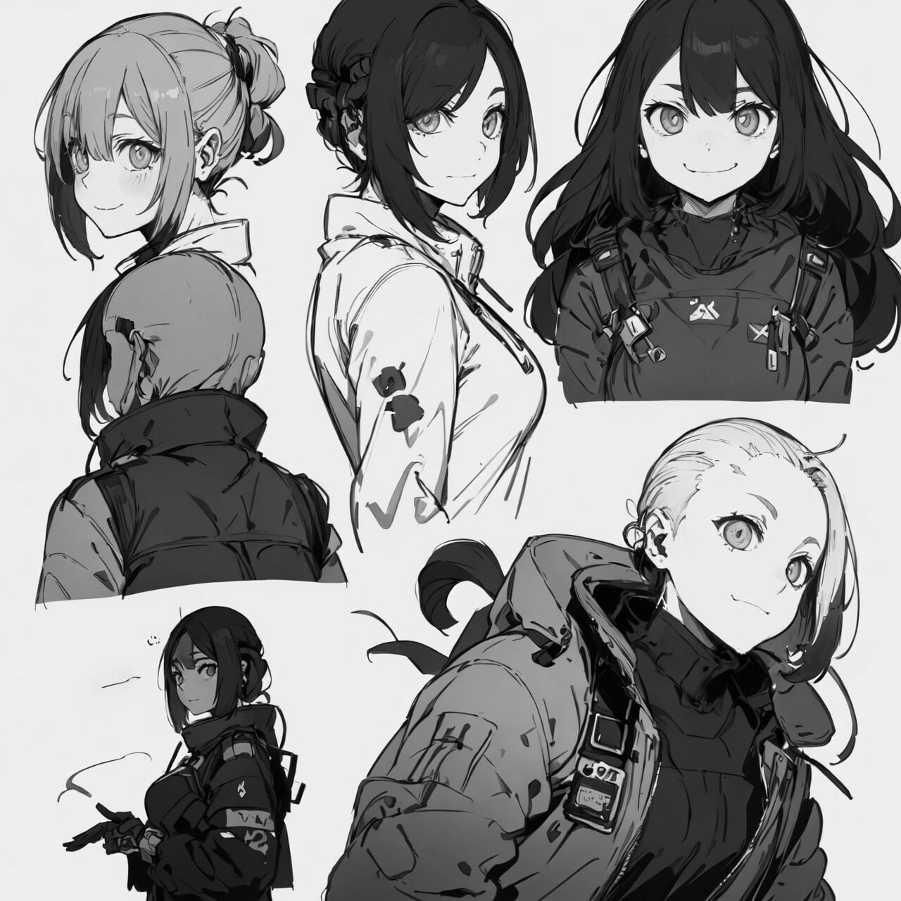 4K Anime Reference Art for Artists and Enthusiasts - 515 Anime Multiple ...