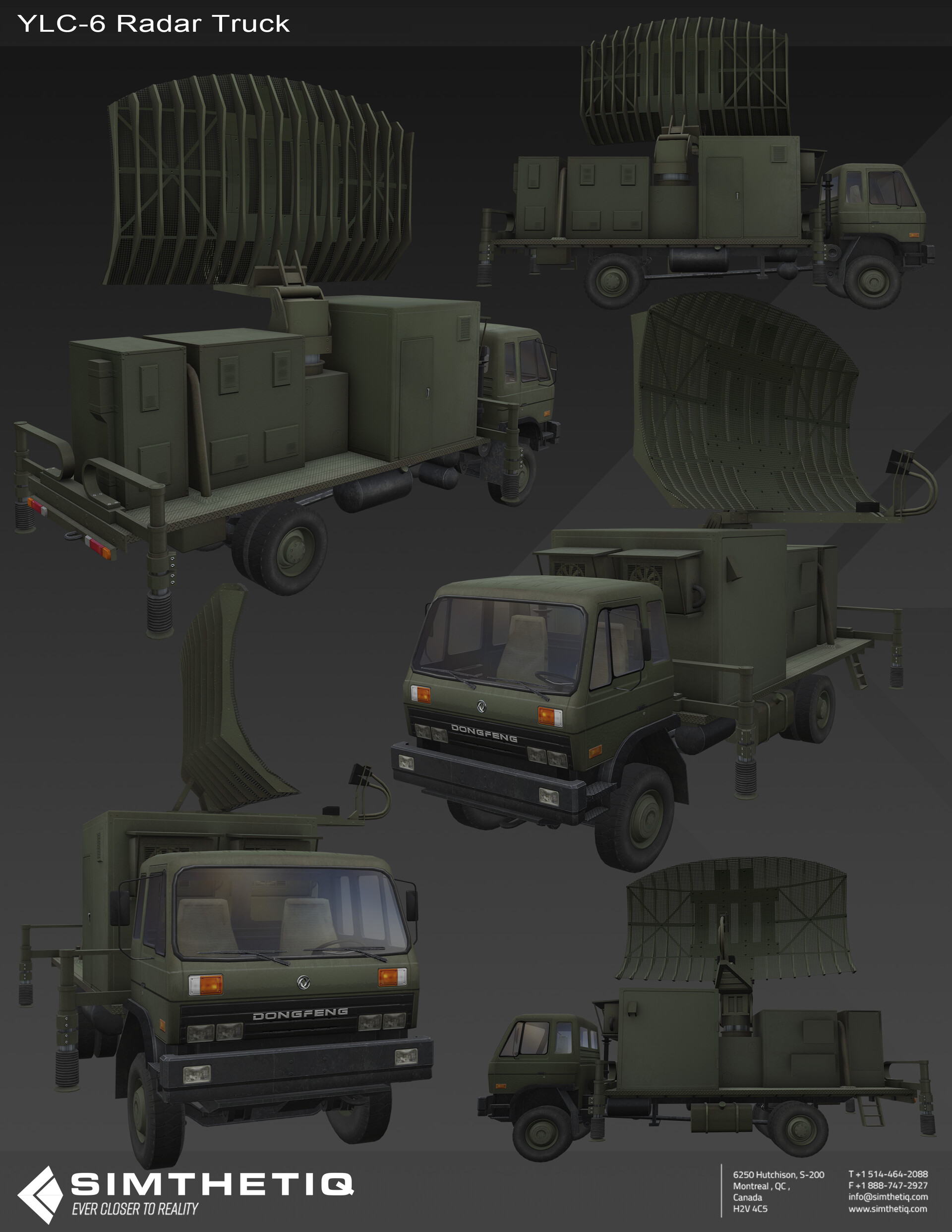 ArtStation - YLC-6 Radar Truck