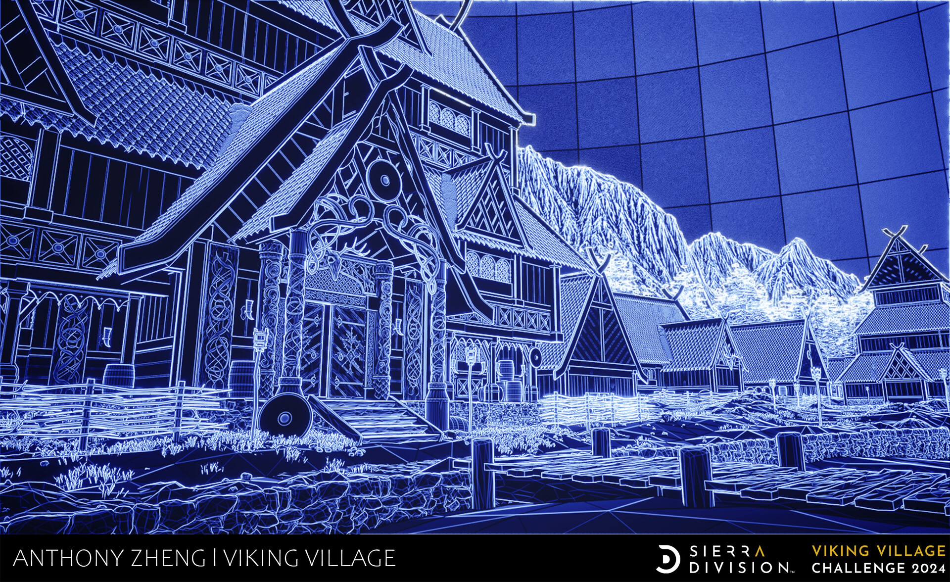 Anthony Zheng - Snowy Viking Village