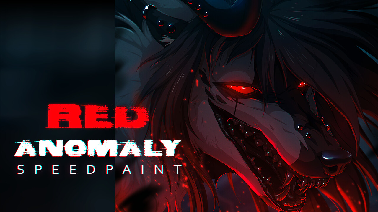 ArtStation - Red Anomaly | Speedpaint | Photoshop CC