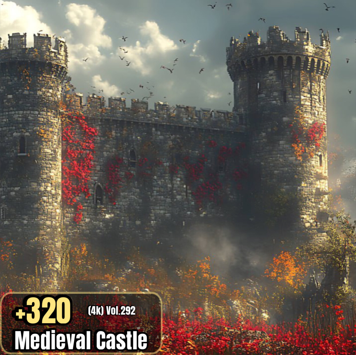 ArtStation - +320 Medieval Castle Environment Concept (4k)