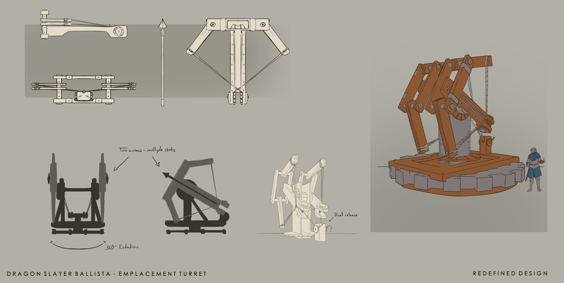ArtStation - Dragon Slayer Ballista