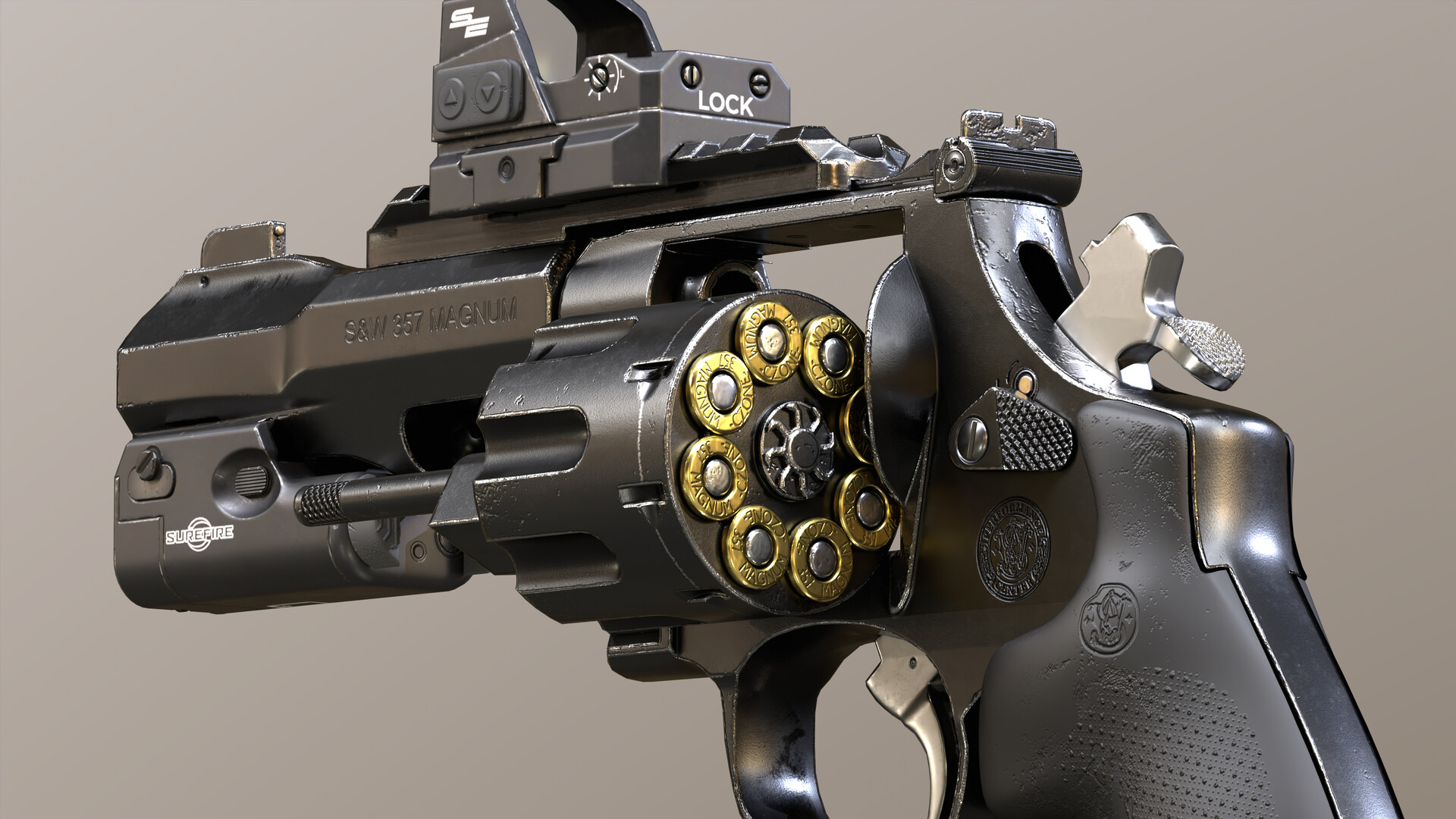 ArtStation - REVOLVER 357 MAGNUM