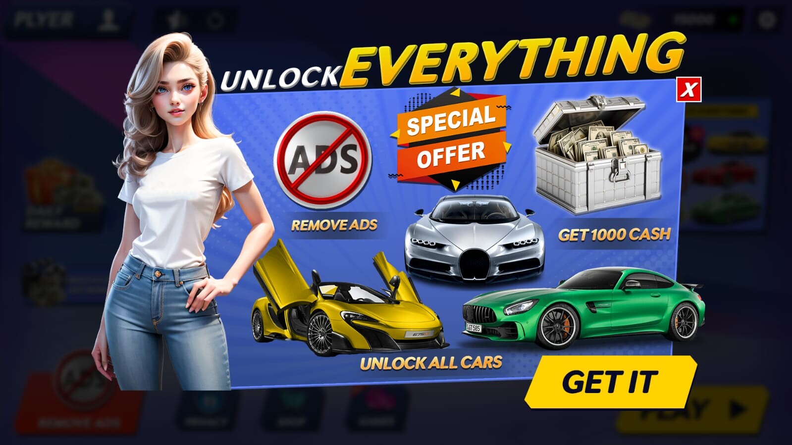 ArtStation - Unlock Everything Panel Game Ui