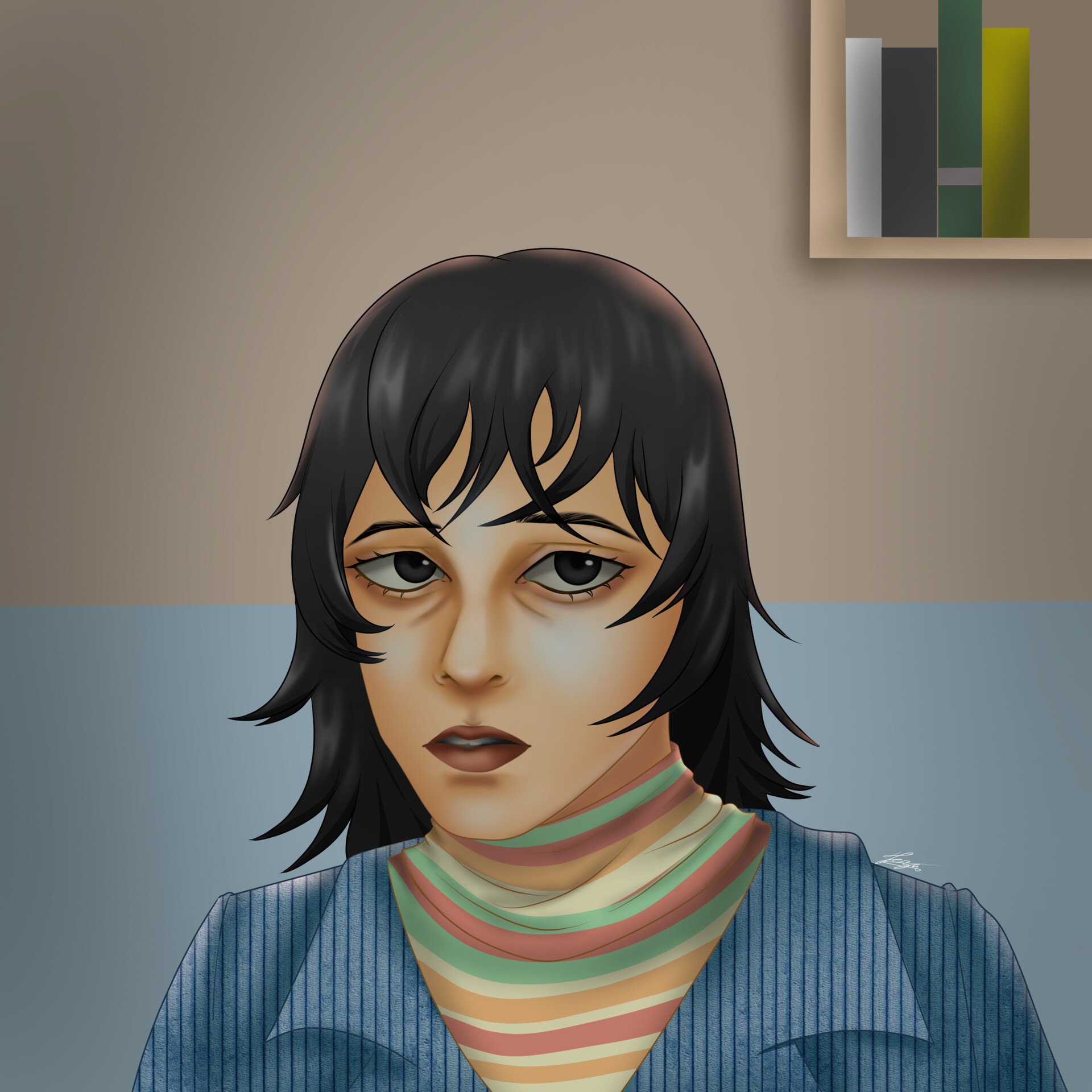 ArtStation - Anya from Mouthwashing Fanart