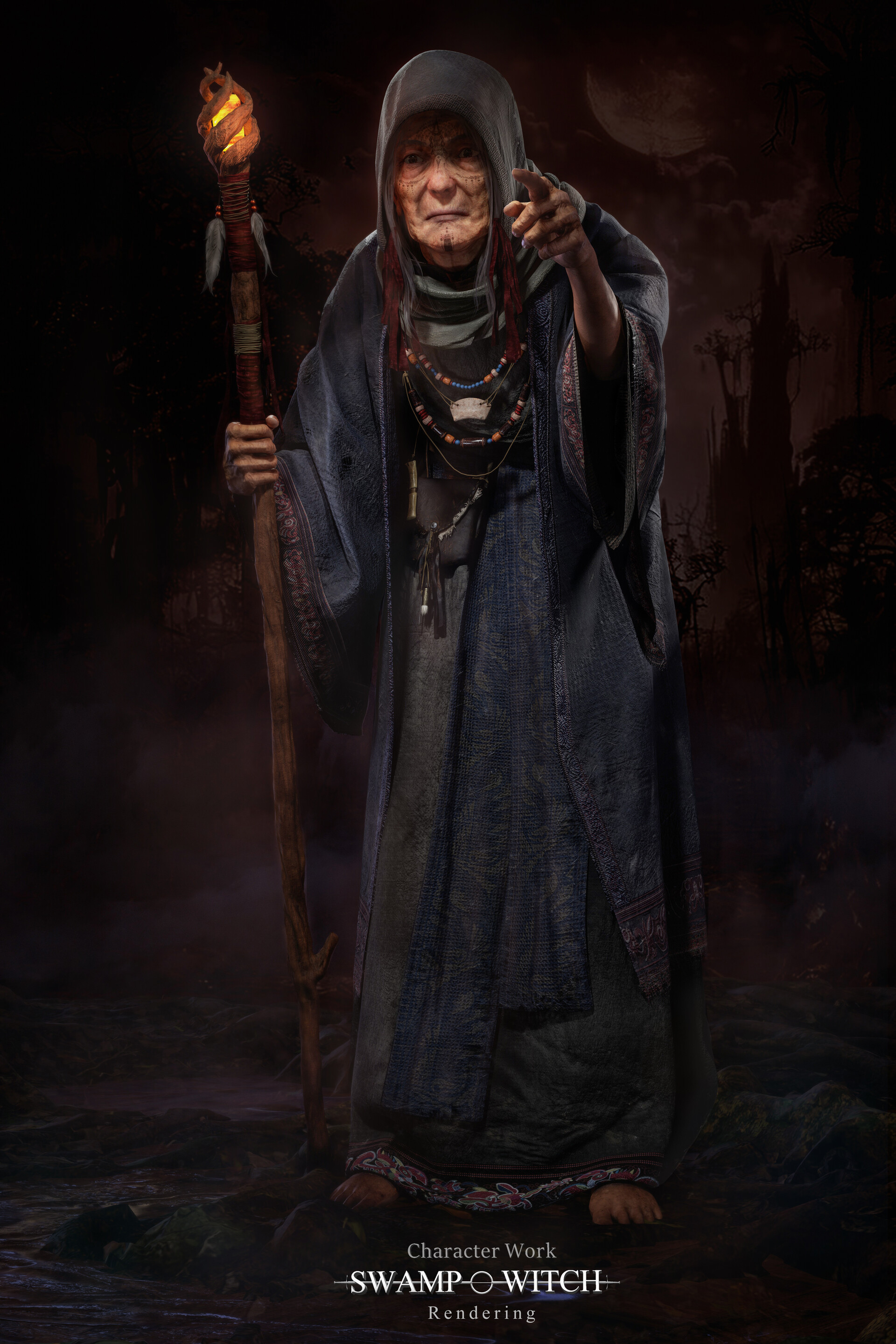 ArtStation - Swamp Witch