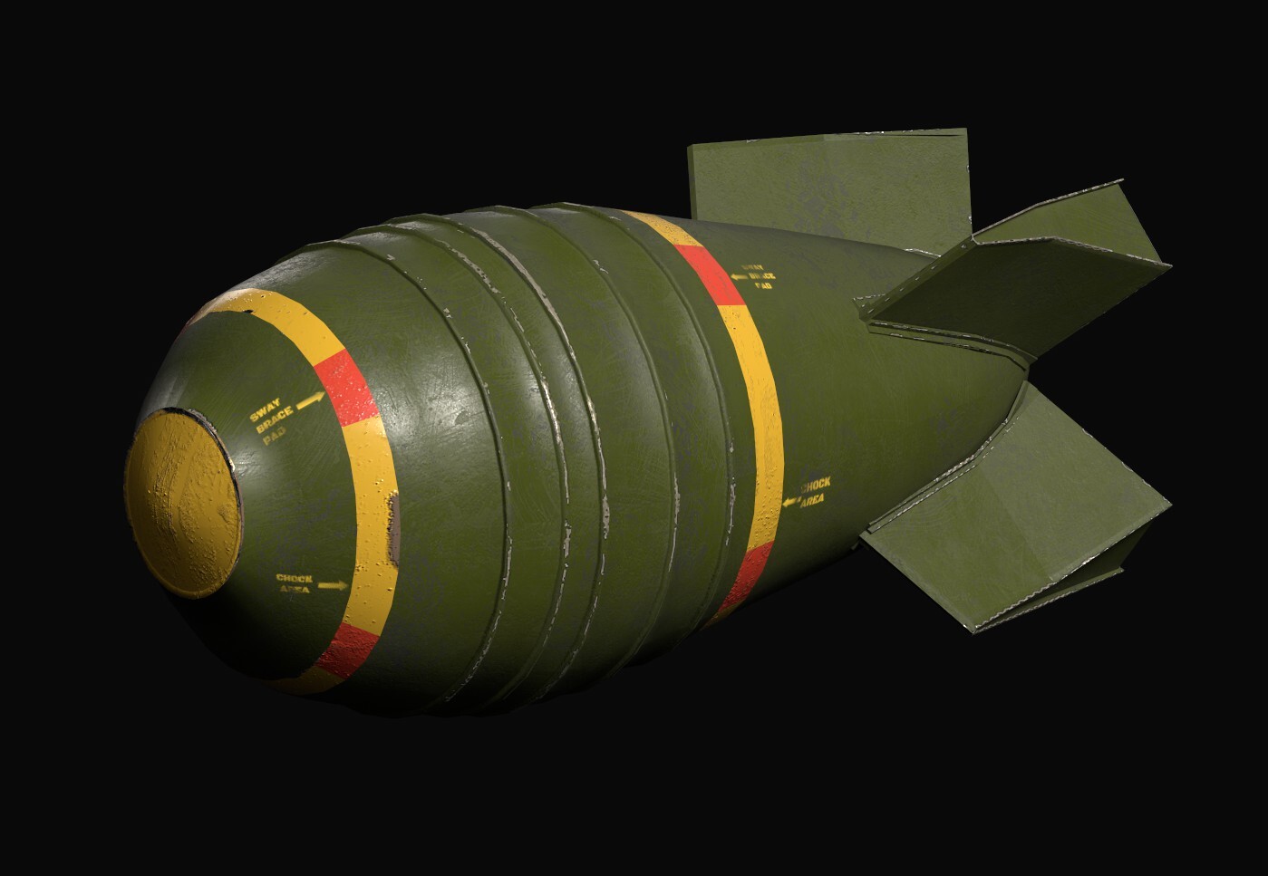 ArtStation - Mark 6 Nuclear Bomb (Mk.6)