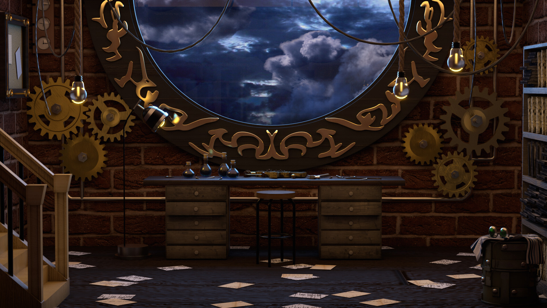 ArtStation - Floating Workshop