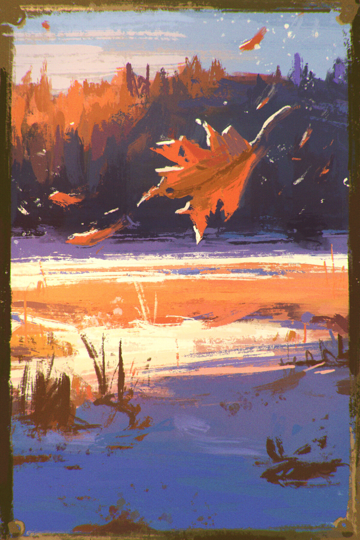 ArtStation - Final Leaf of Fall