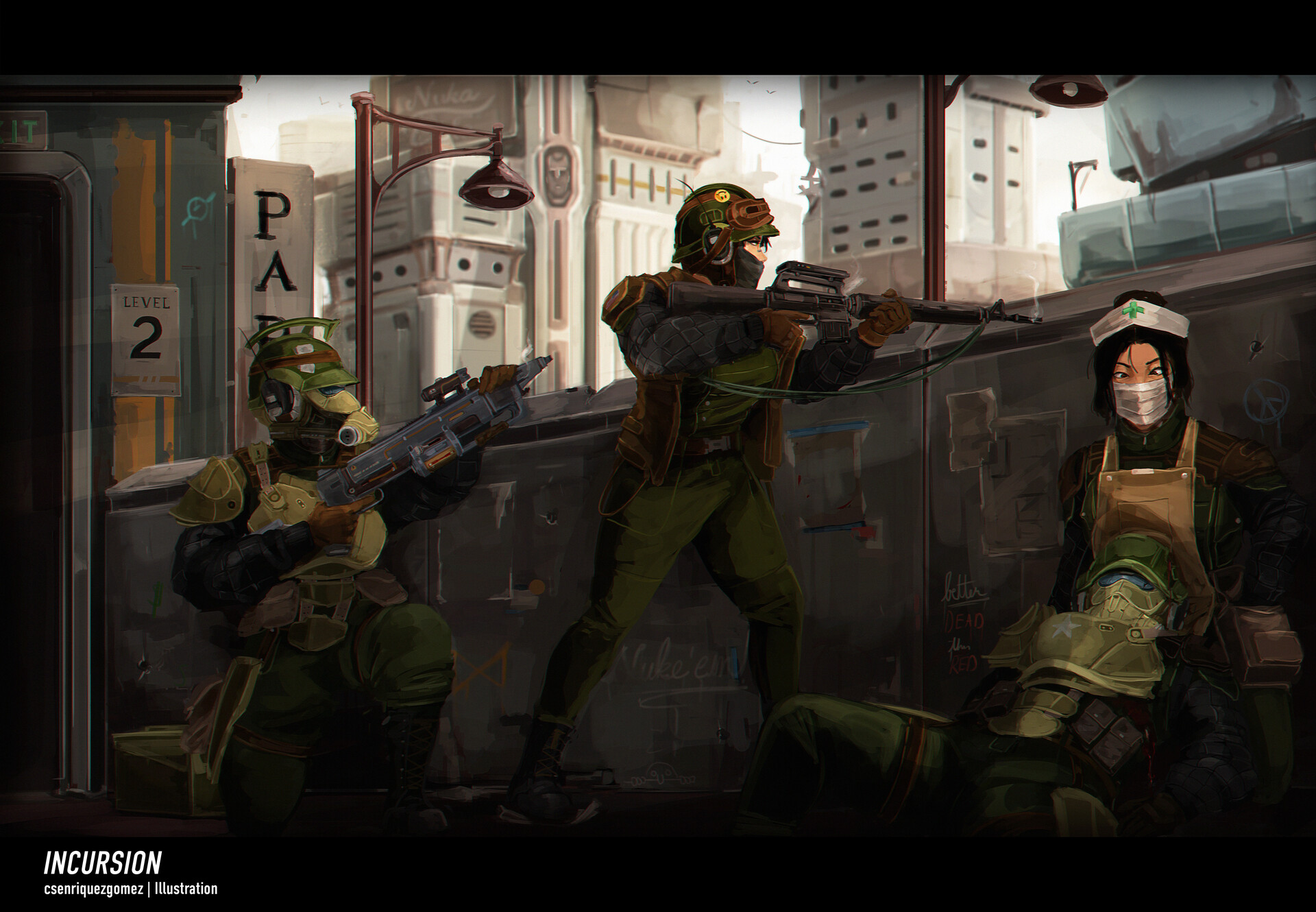 ArtStation - Illustration - Incursion