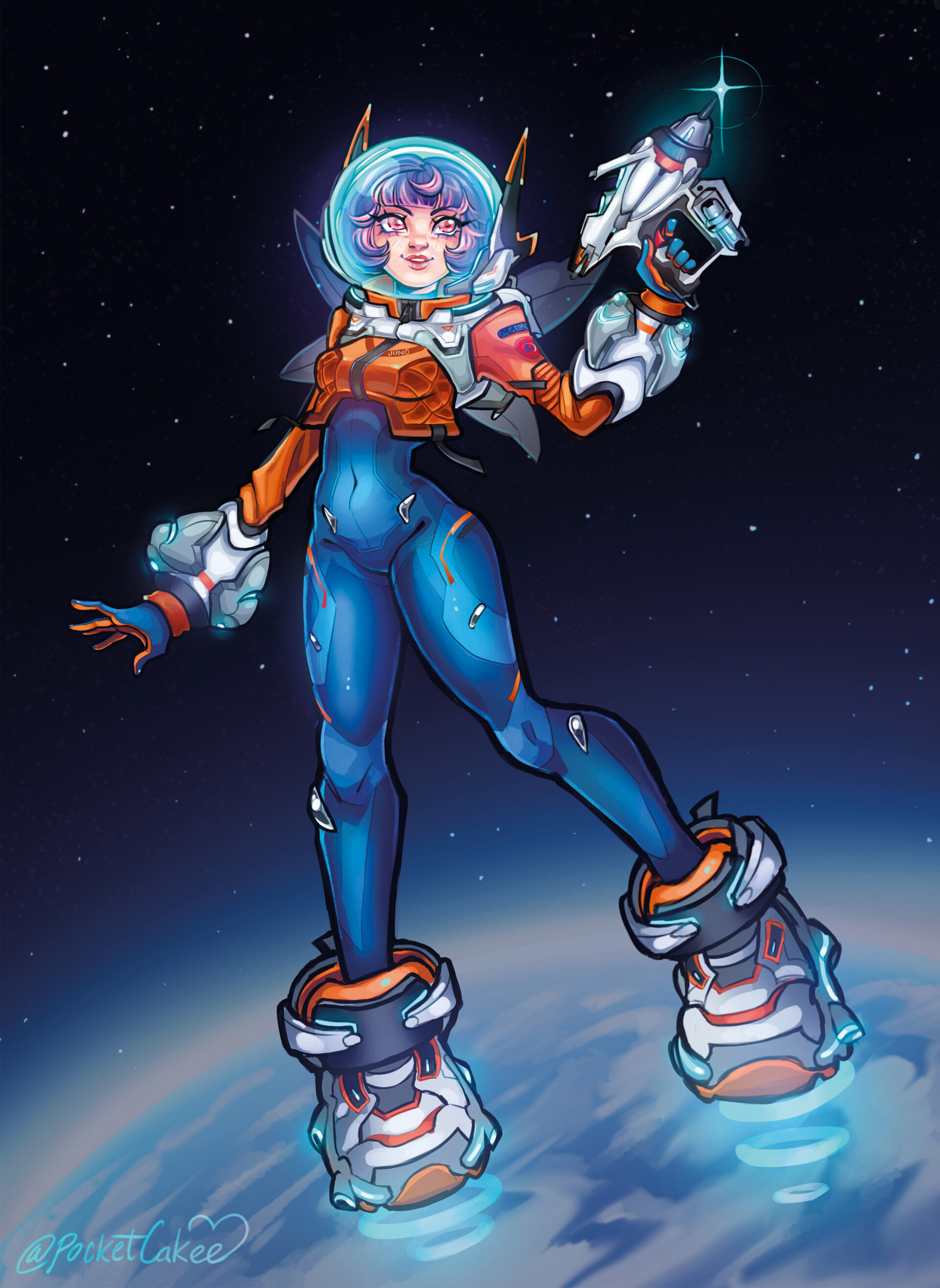 ArtStation - Juno - Overwatch 2 fanart