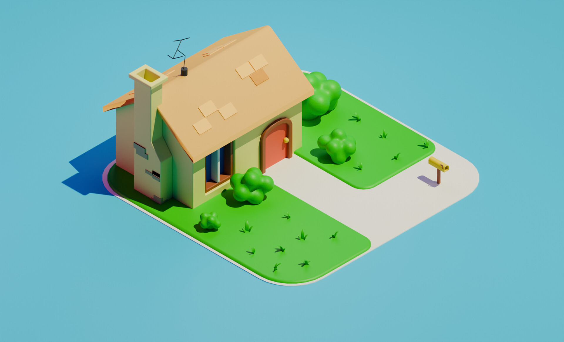 ArtStation - Small House for Games