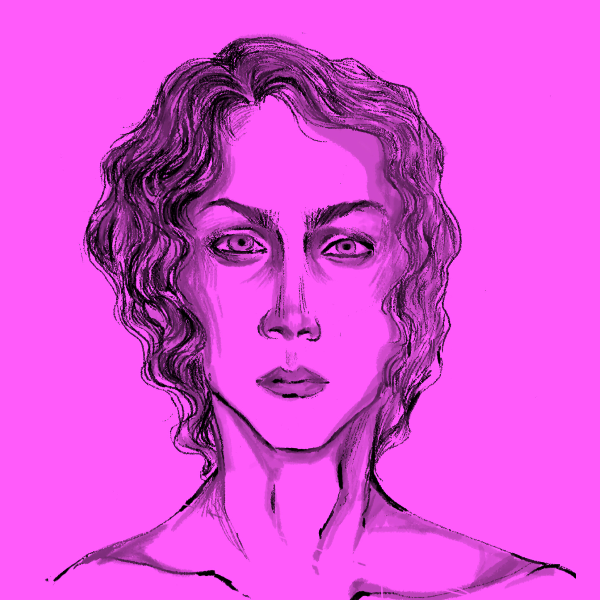 ArtStation - personal sketch- exploring facial anatomy