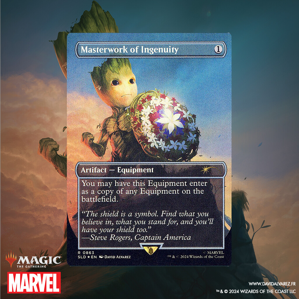 David Alvarez Portfolio - MTG /// Masterwork of Ingenuity - Marvel ...