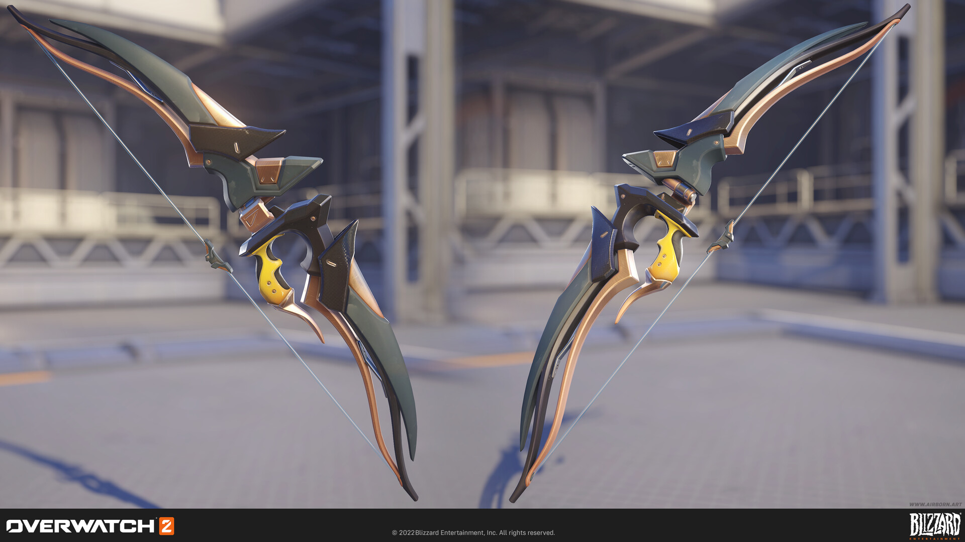 Airborn Studios - Overwatch 2 - Cyber Dragon Hanzo