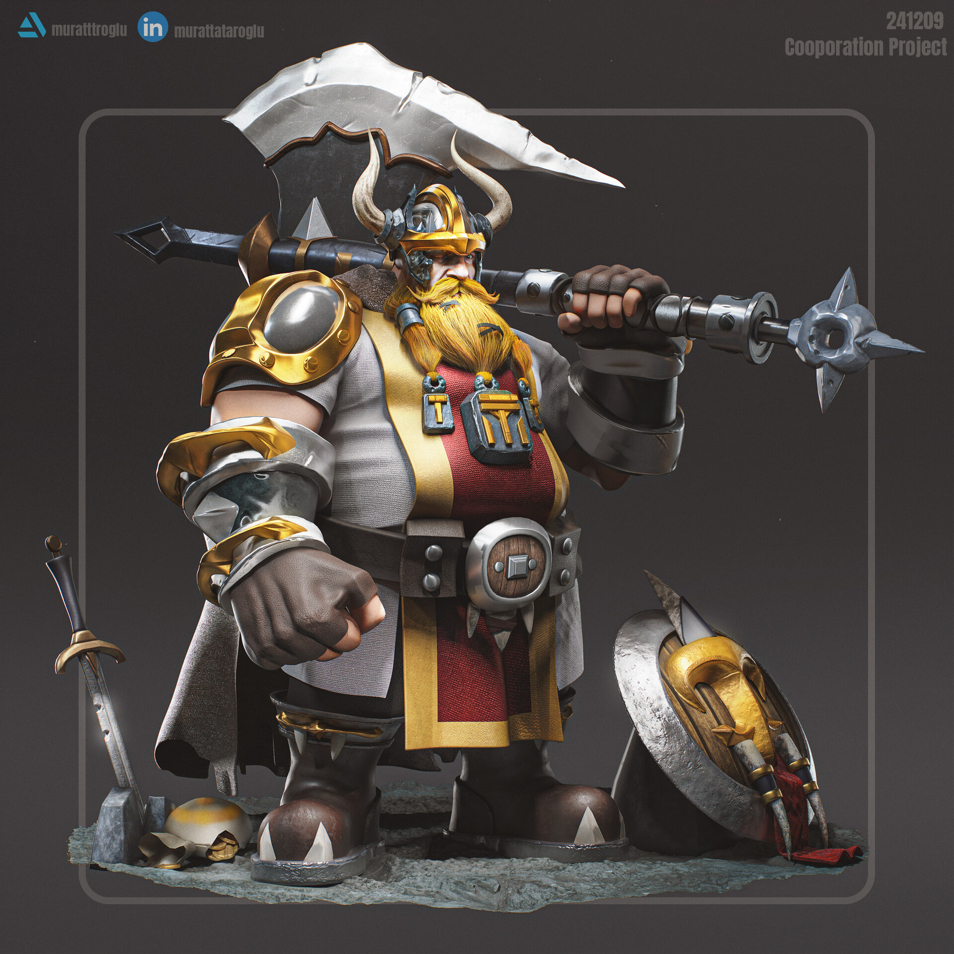 ArtStation - D&D Dwarf