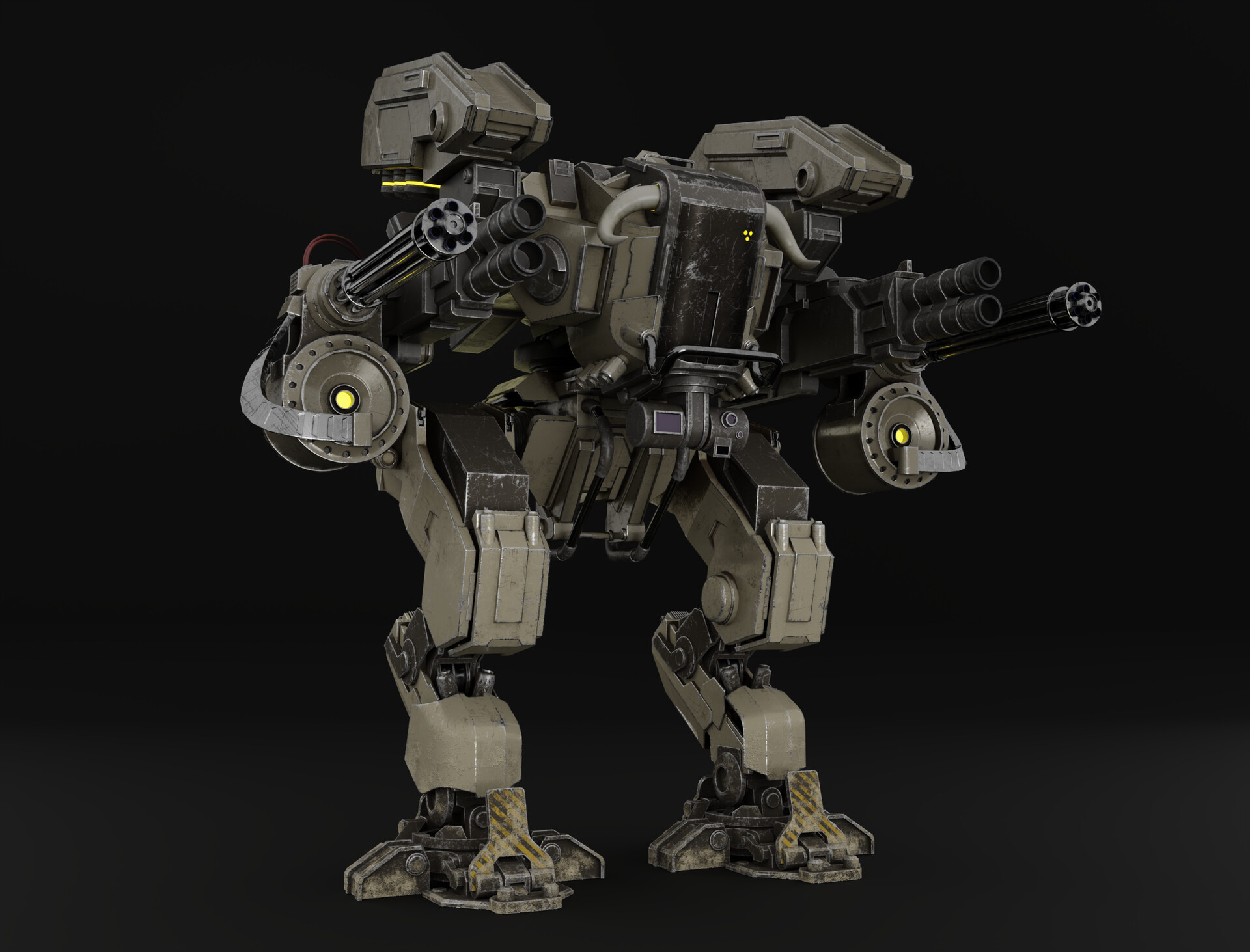 ArtStation - Mech (Kaino course)
