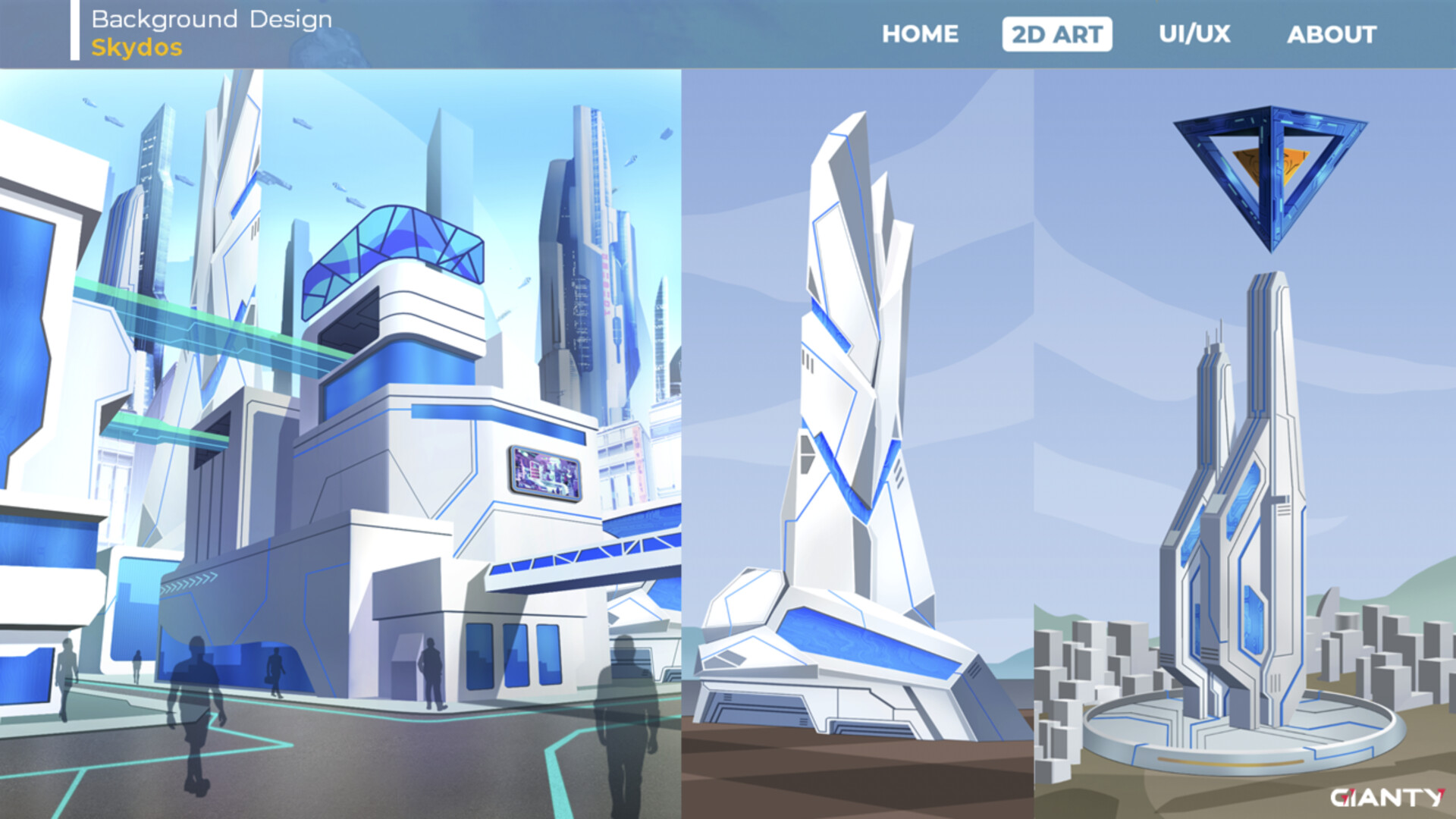 ArtStation - 2D Building Concept