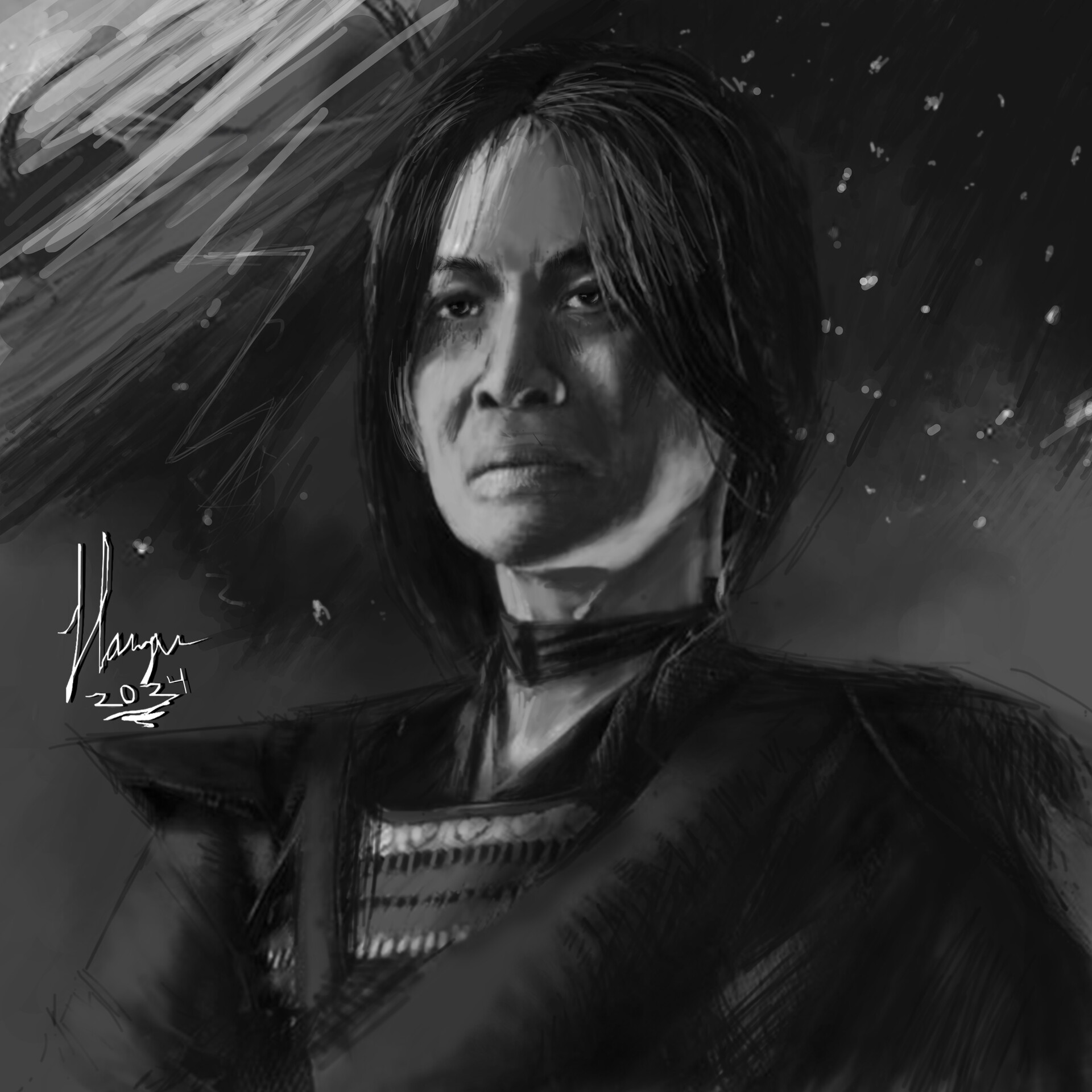 Hagennavatv - Hi friends, I've finished the portrait of Lady Masako ...