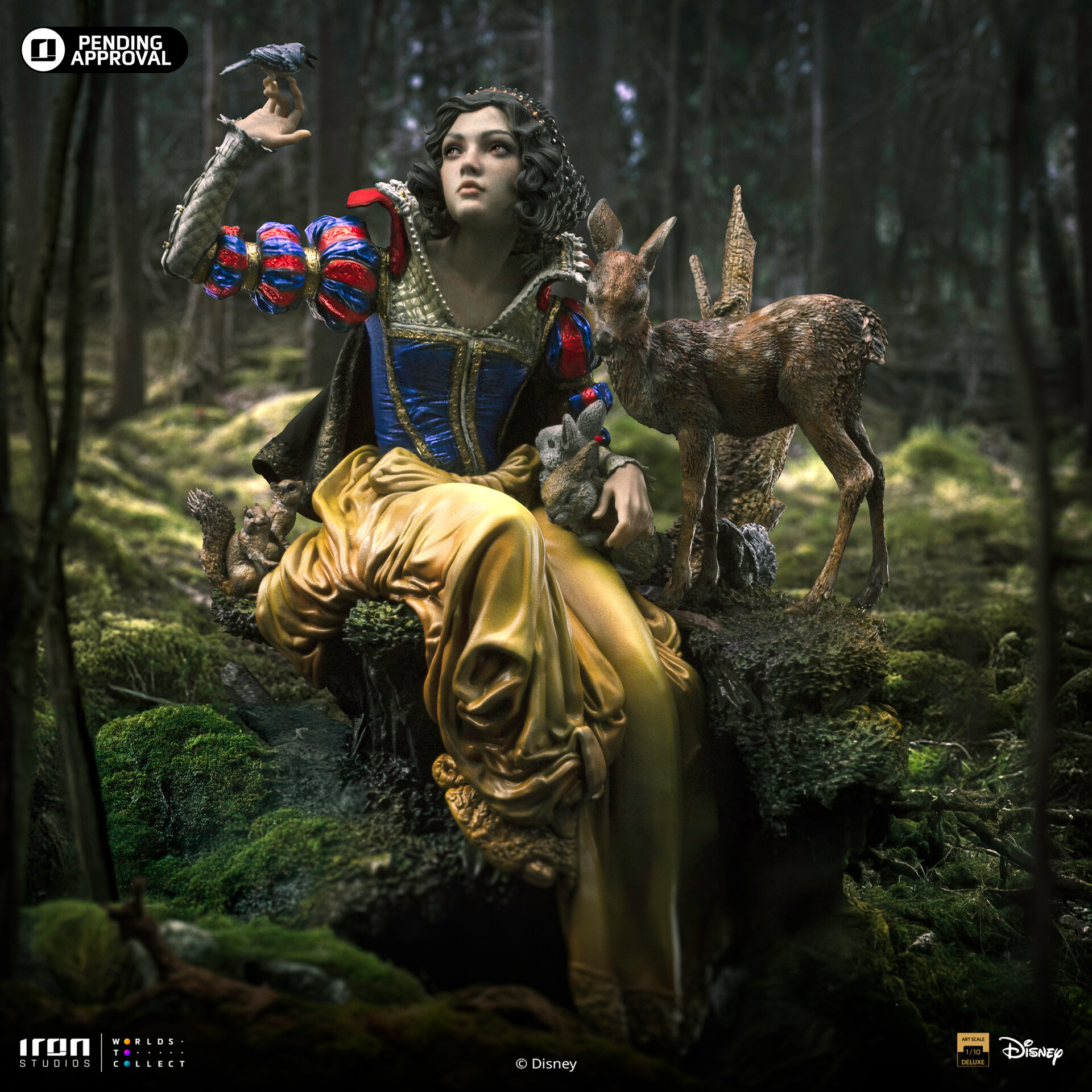 ArtStation - Snow White by Heather Edwards - Disney - Deluxe Signatures - Iron Studios