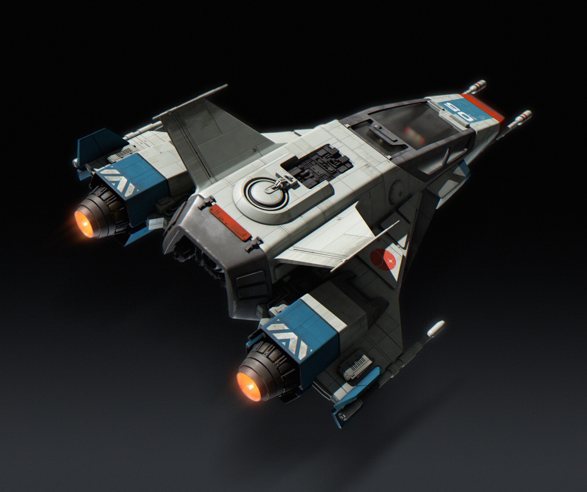 ArtStation - Space Fighter Concept