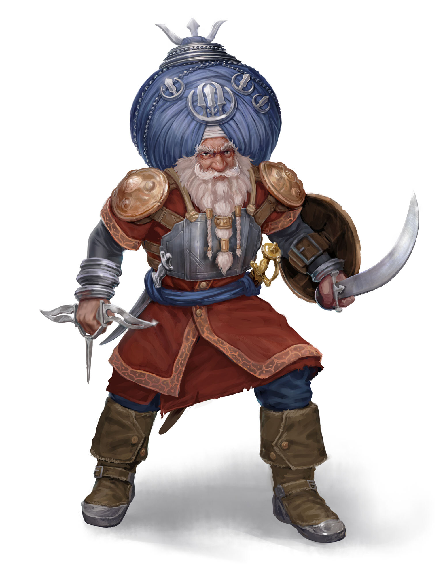 ArtStation - Nihang Sikh - Character Design
