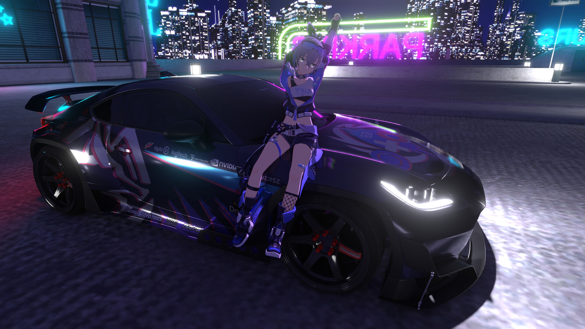 ArtStation - Silver Wolf & Pandem Toyota GR86