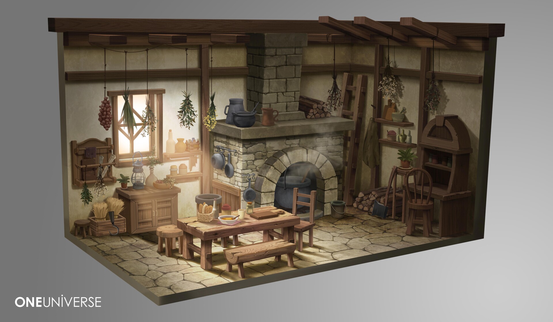 ArtStation - 2D Concept Environment