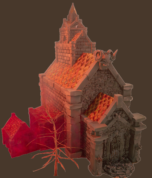 ArtStation - dark house