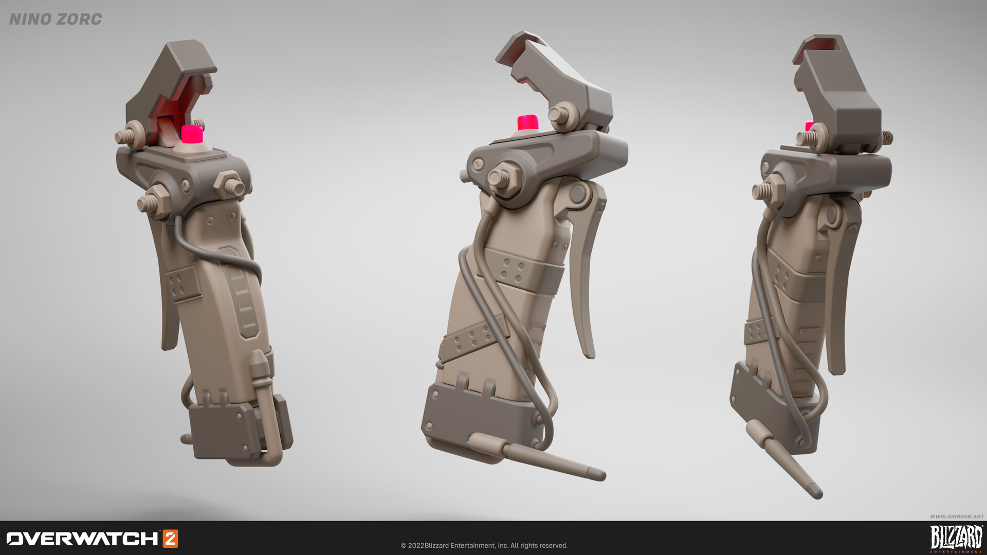 Airborn Studios - Overwatch 2 - Junkbot Junkrat Weapon