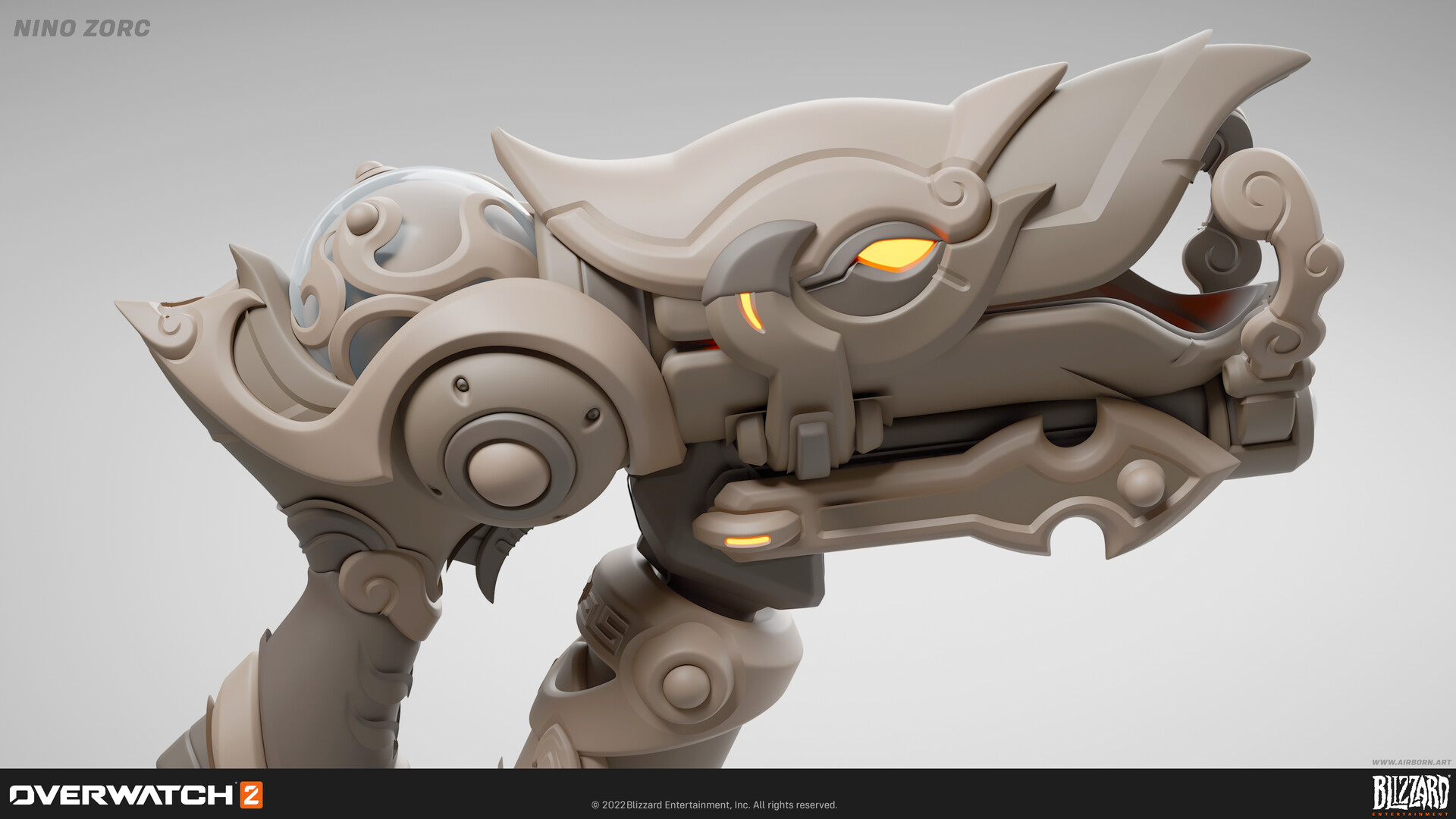 Airborn Studios - Overwatch 2 - Empress Mei Weapon