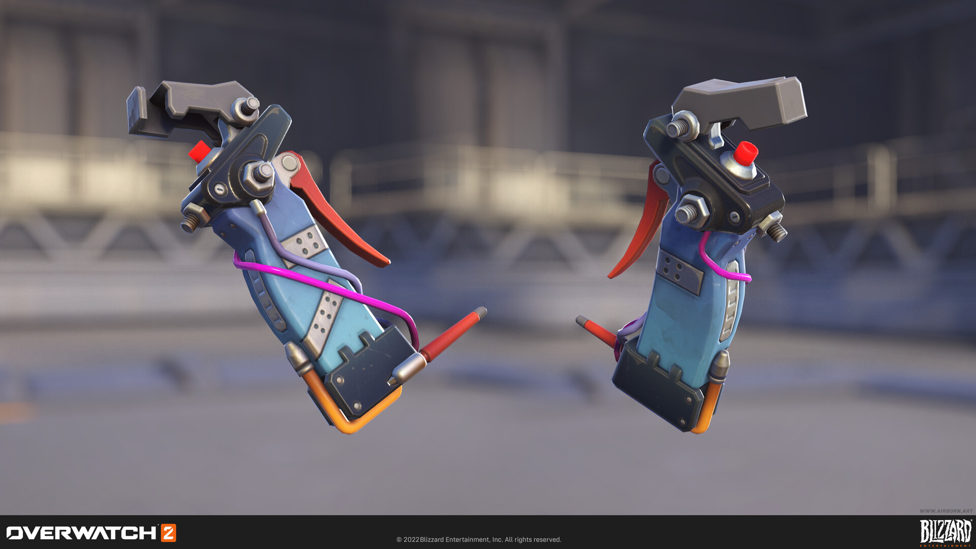 Airborn Studios - Overwatch 2 - Junkbot Junkrat Weapon