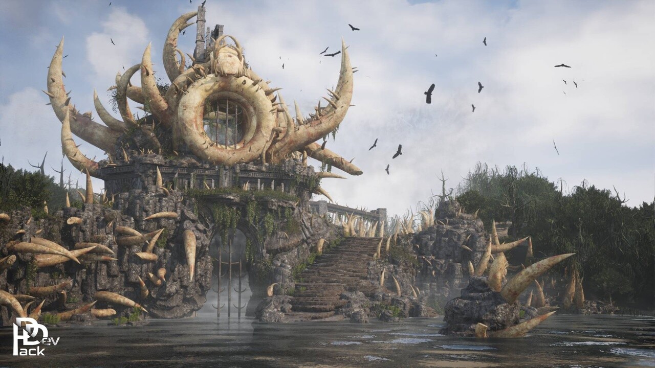 PackDev - Hydra Lair / 35 Assets