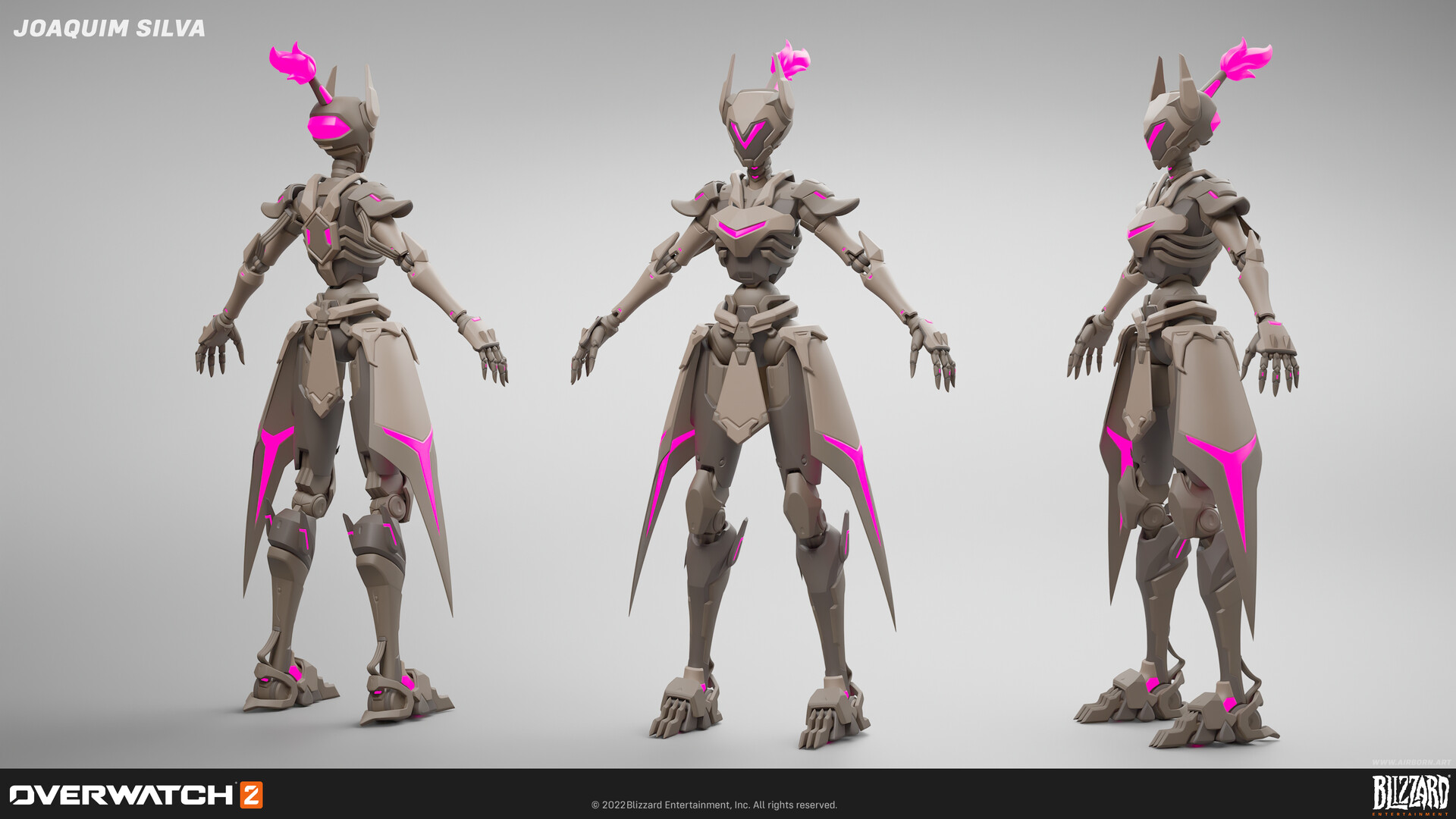 Airborn Studios - Overwatch 2 - Omnic Kiriko