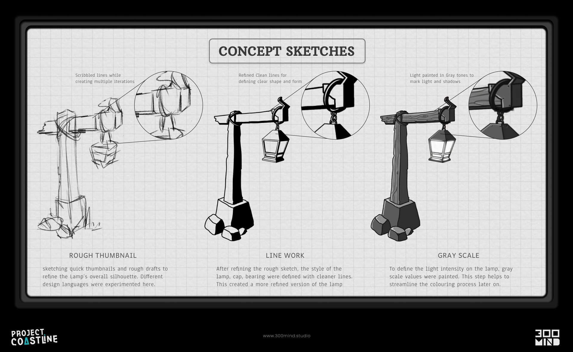300Mind - Stylized Lamp | Project Coastline