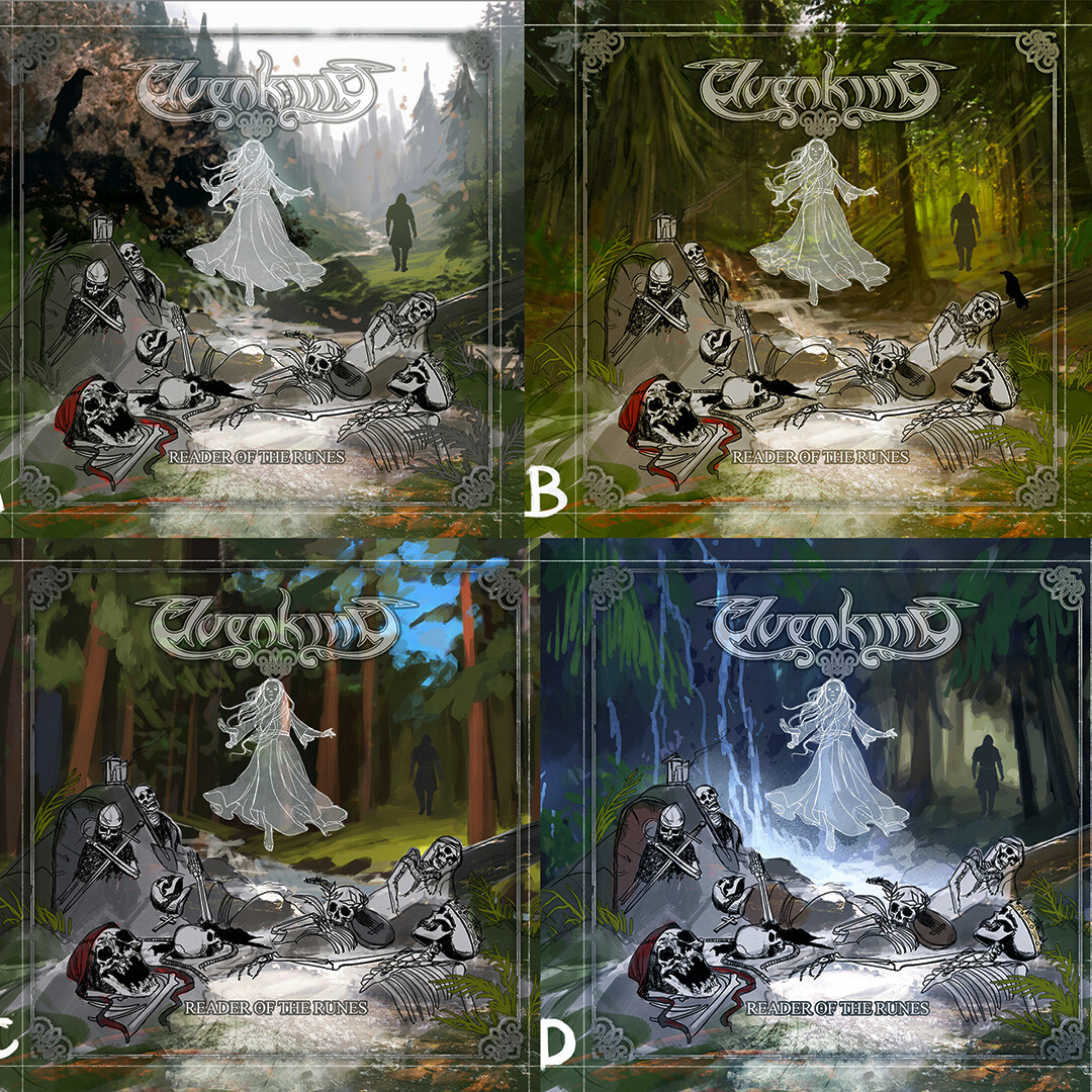 Zsofia Dankova - ELVENKING - Reader of the Runes - Luna