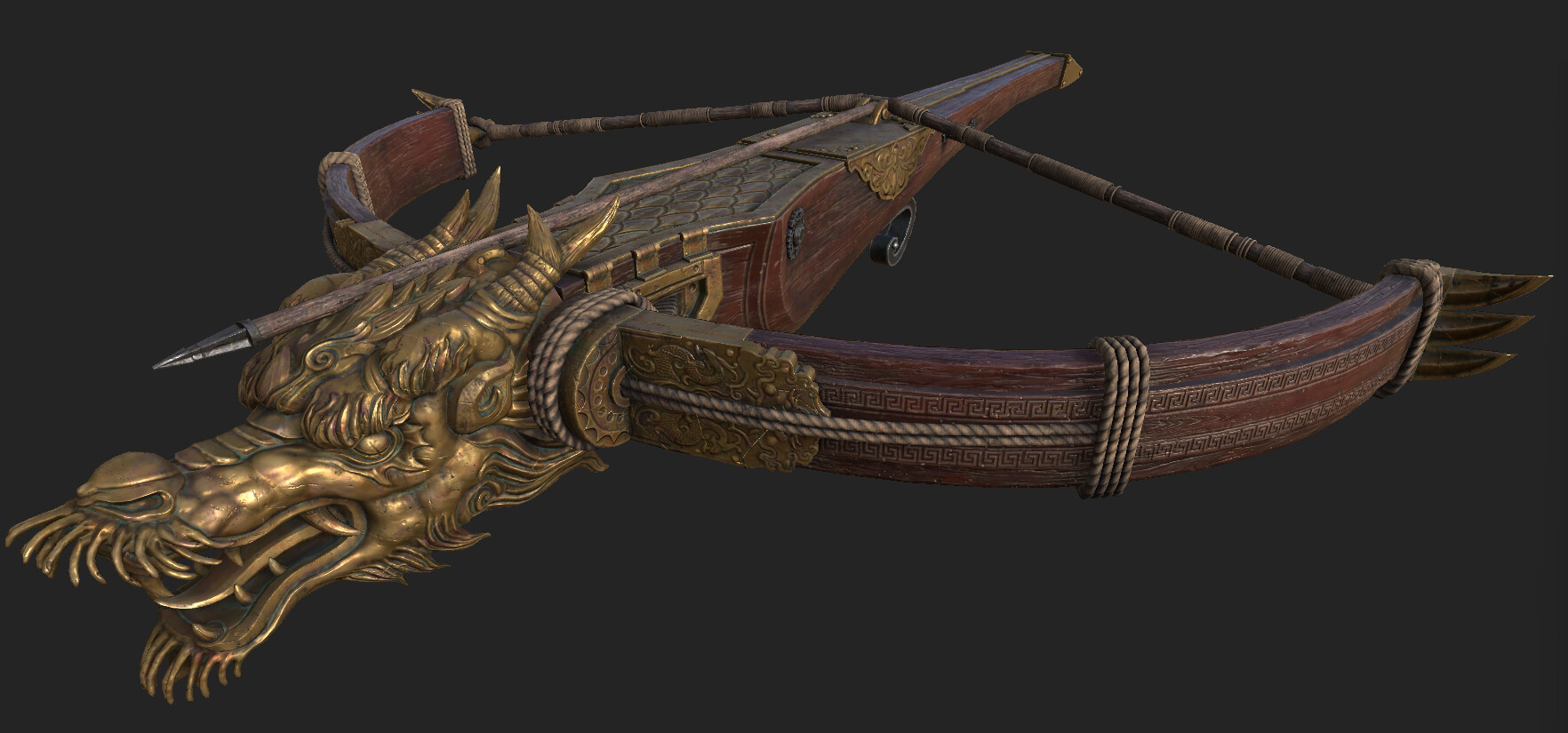 ArtStation - Dragon Head Crossbow