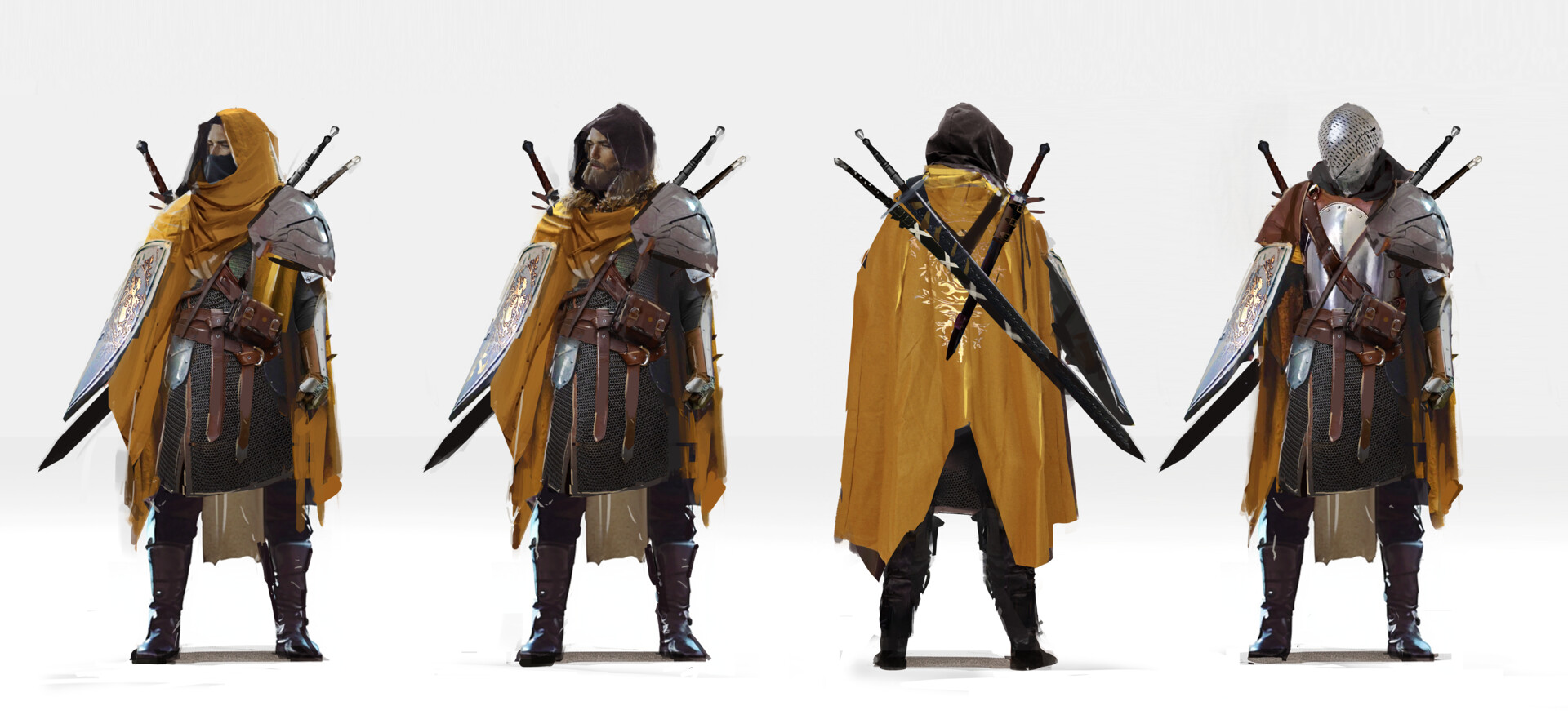 how to draw rogue knight