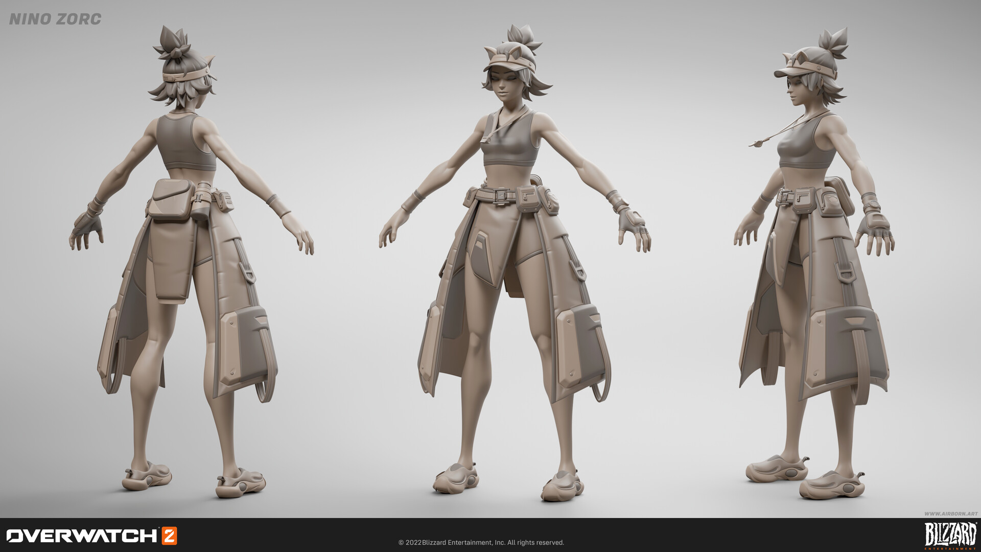 Airborn Studios - Overwatch 2 - Lifeguard Kiriko