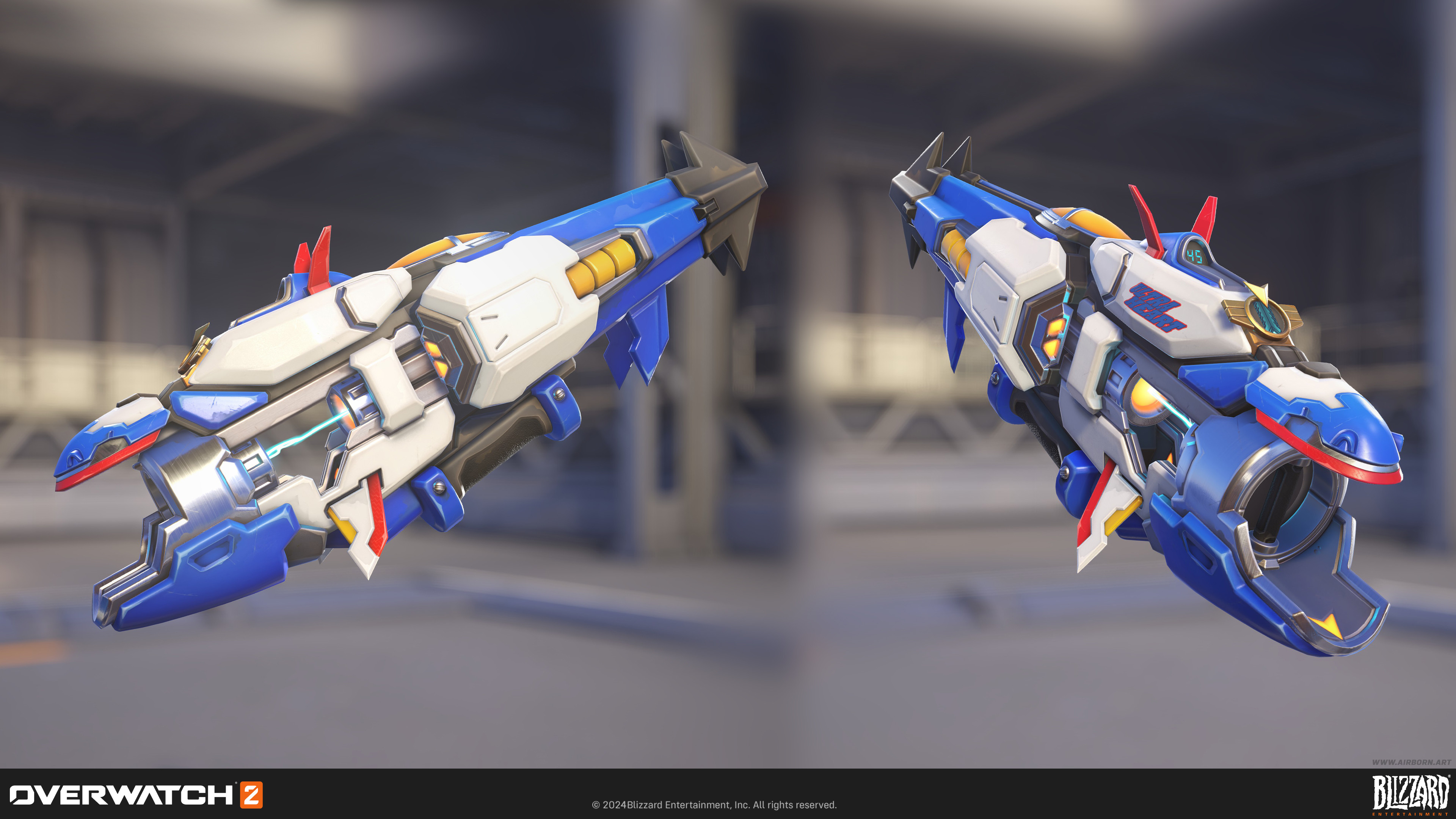 Overwatch 2 - Ultrawatch Sojourn weapon-花瓣网
