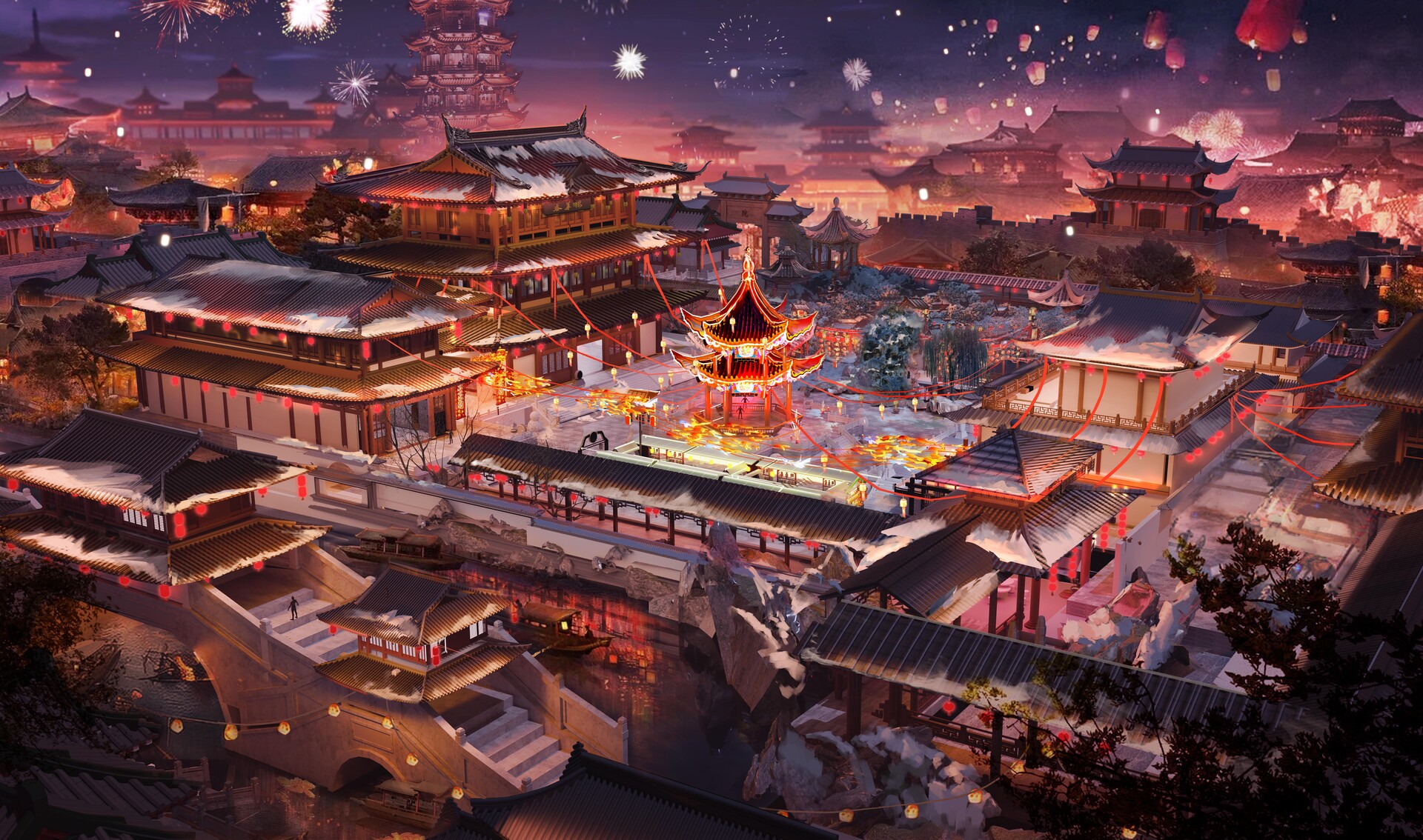 ArtStation - Ancient style capital city