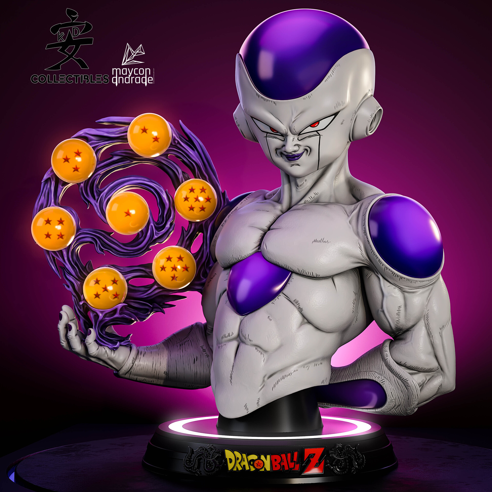 ArtStation - 1:1 Frieza Bust