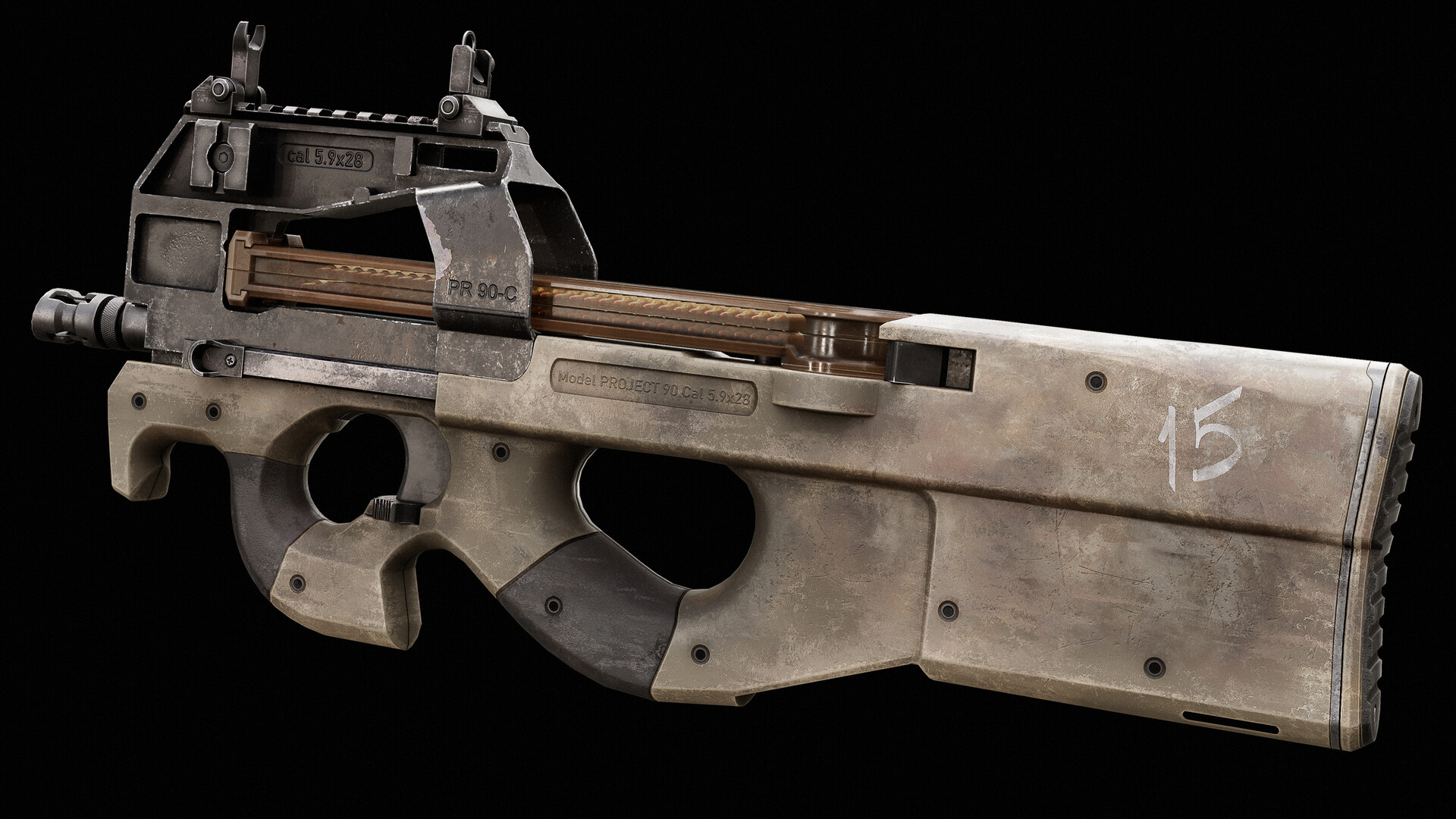 Konstantin Tokmakov - FN P90 Submachine Gun