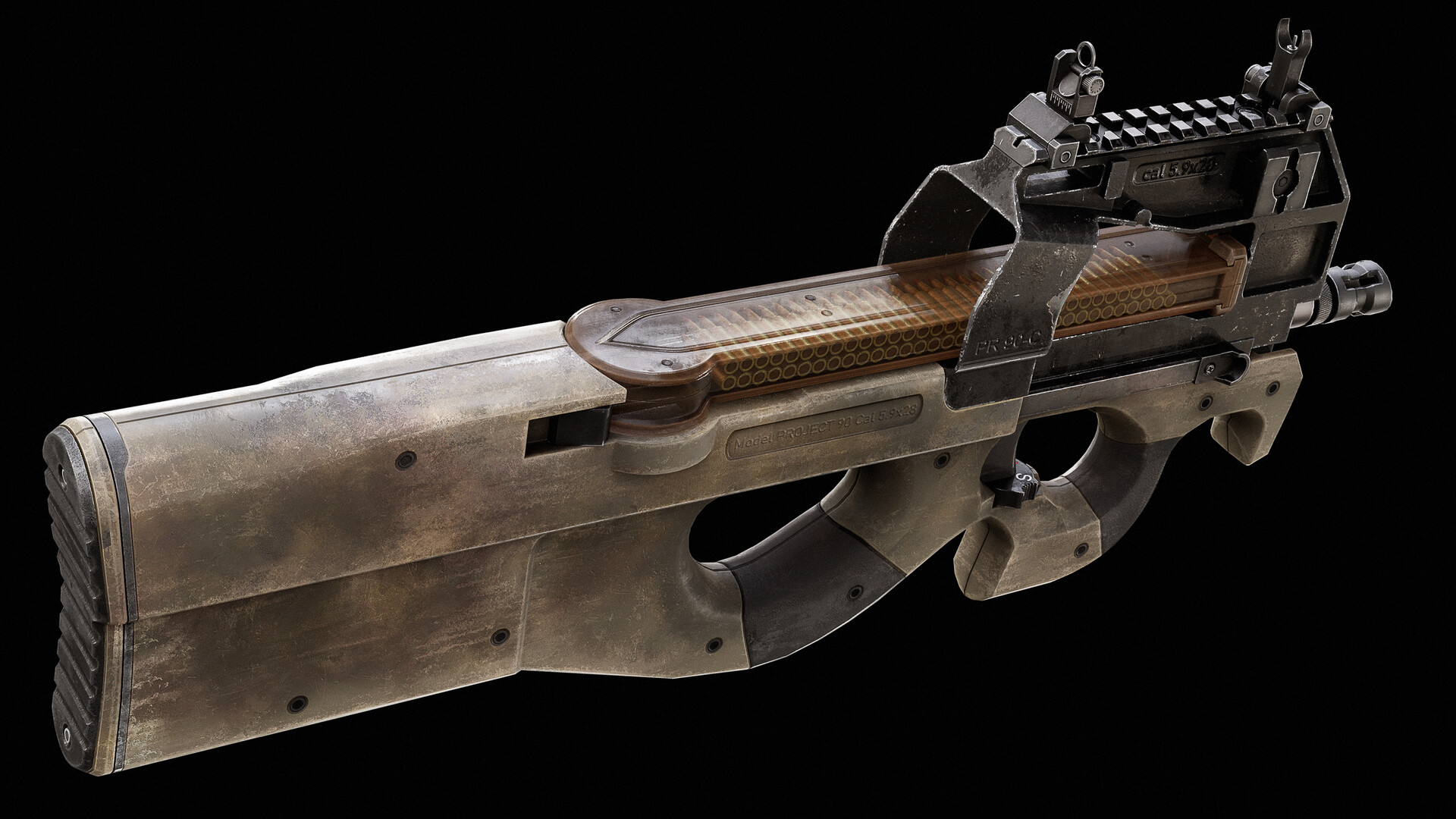 Konstantin Tokmakov - FN P90 Submachine Gun