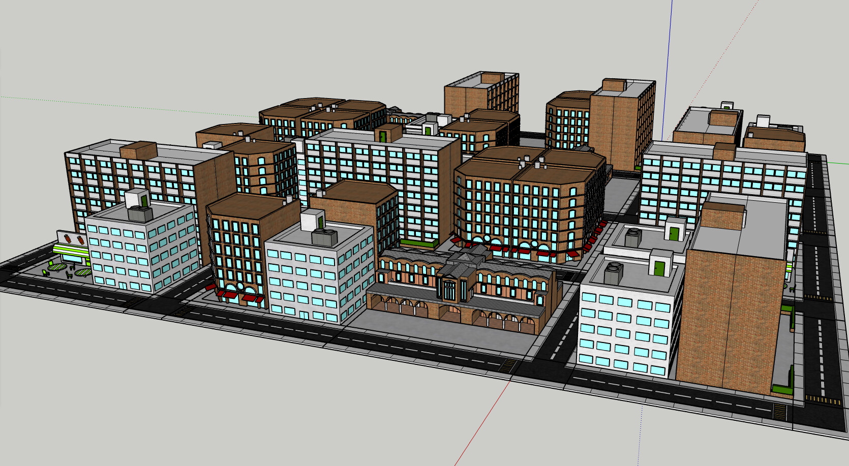 ArtStation - SketchUp City