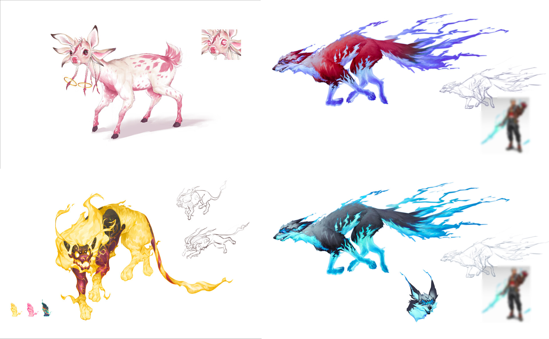 ArtStation - Some old Creature Works