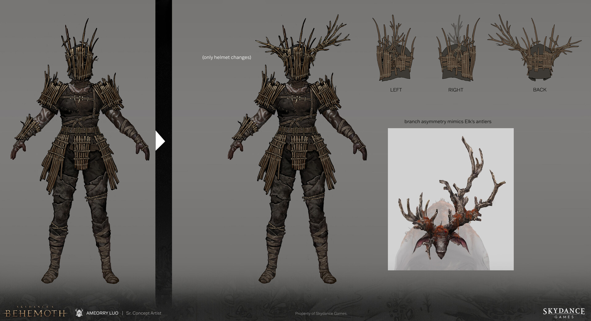 Sandifer Art - Skydance Interactive : Behemoth - Sora Supeira sculpt