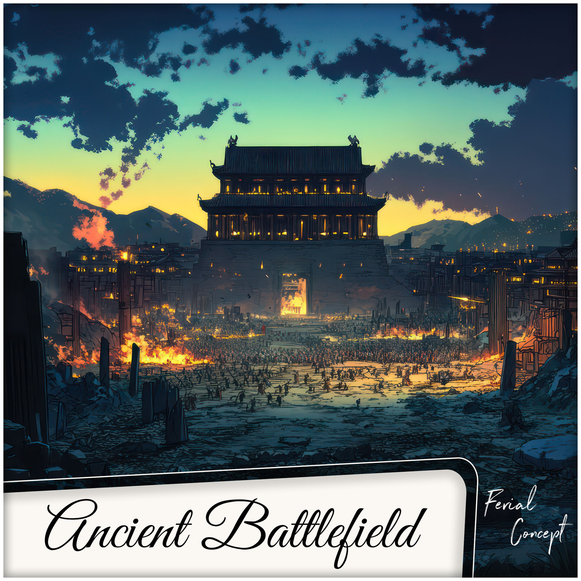 ArtStation - 🔹200 Ancient Battlefield - Anime Concept Reference Image ...