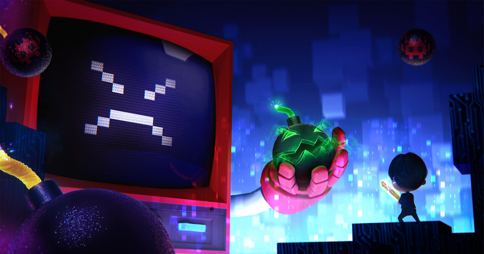 ArtStation - Cyber hero