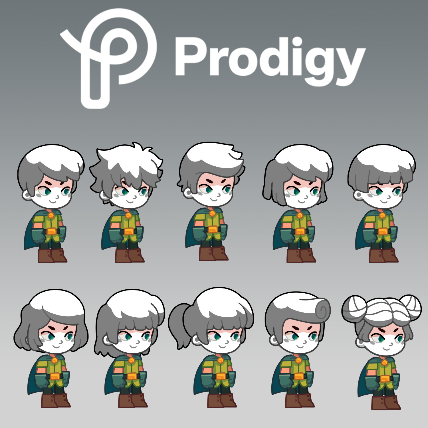 ArtStation - Game Asset: Hair [ Prodigy ]